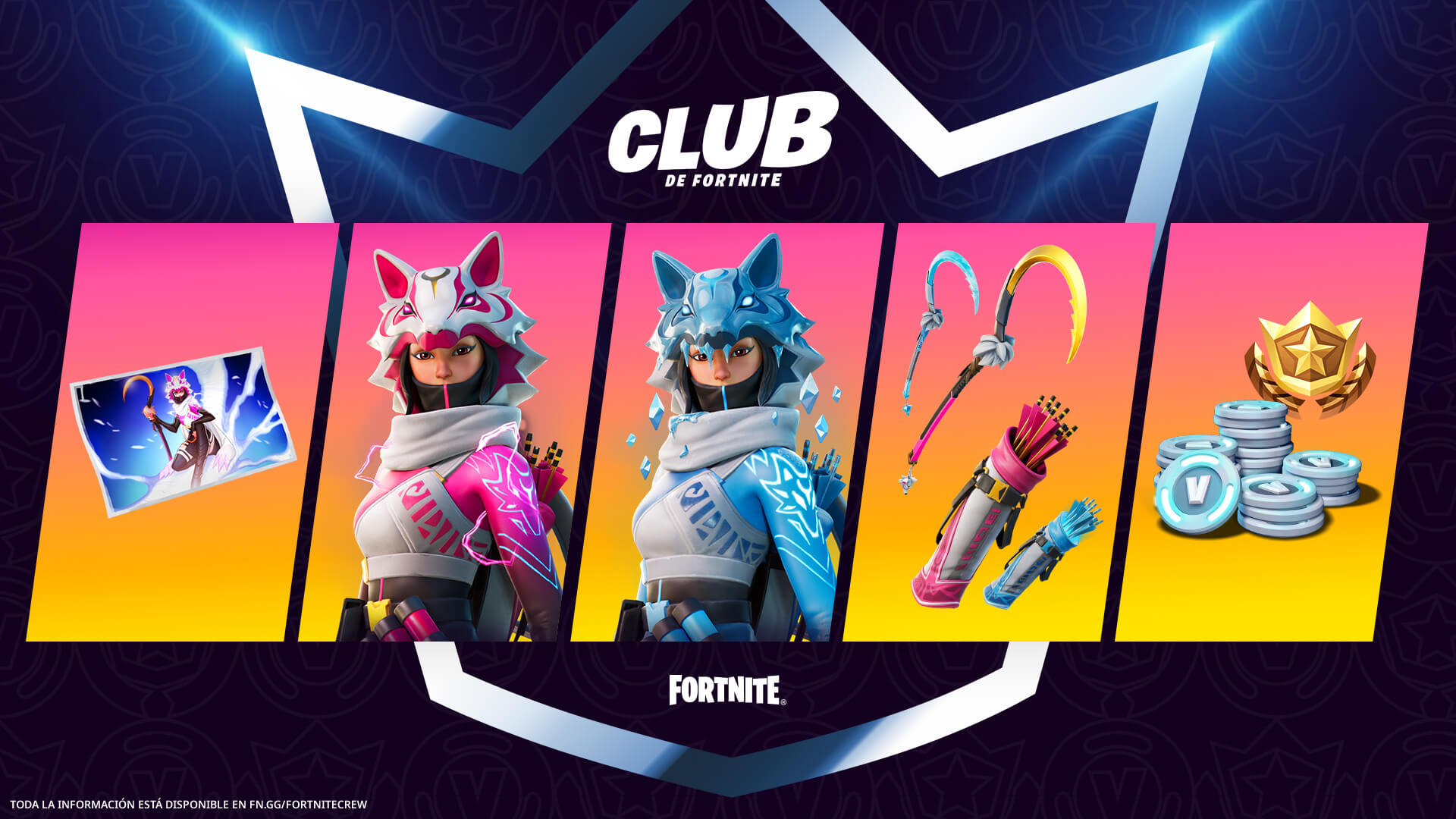 » Guerrera del Fox Clan llegará en forma de skin al Fortnite Crew Viax ...
