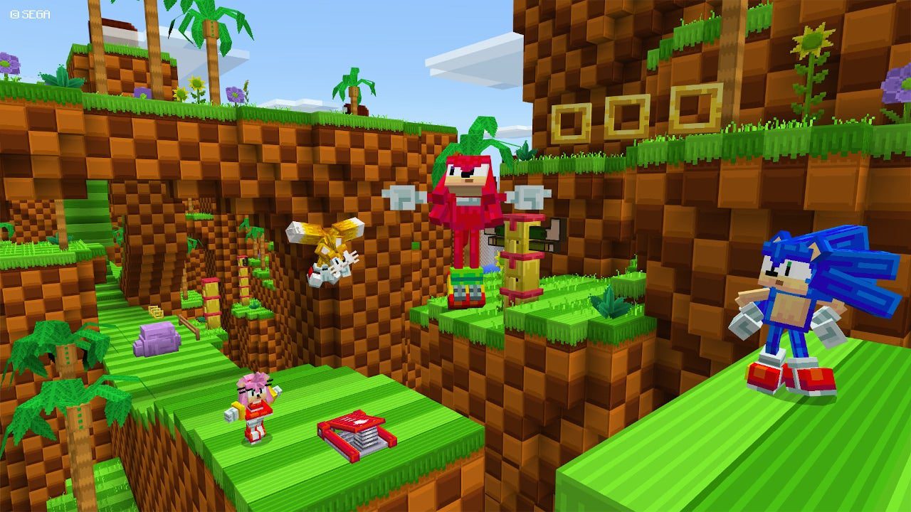 » Sonic llega a Minecraft con nuevo DLC Viax Esports