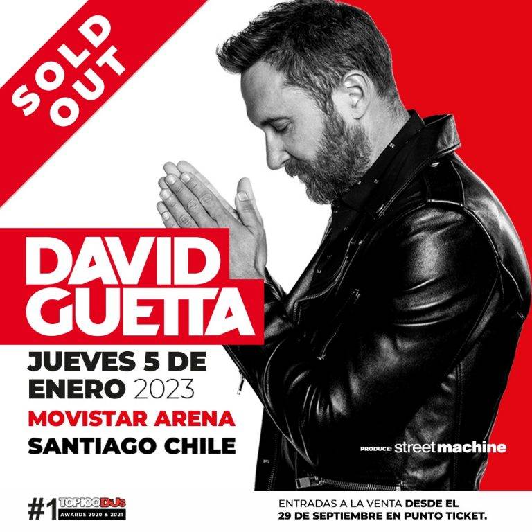 » David Guetta en Chile 05 de enero Viax Esports